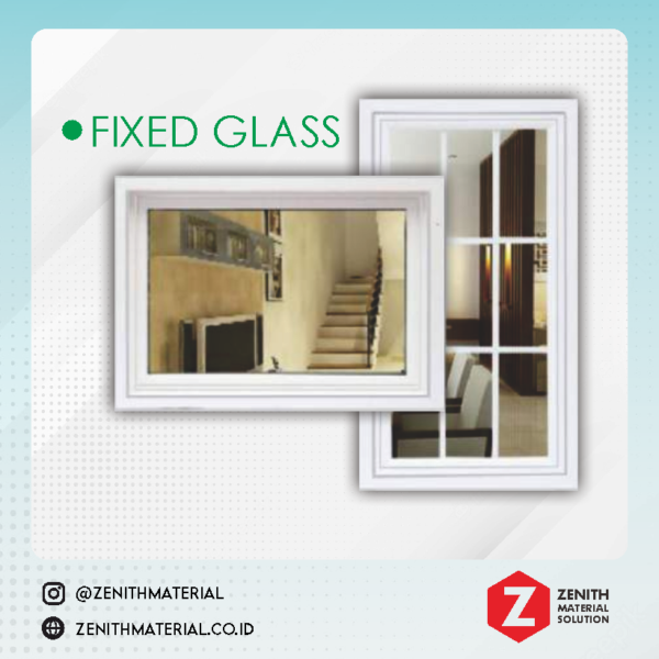 Jendela uPVC – Zenith Material Solution